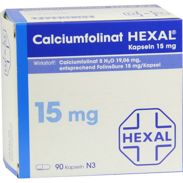 CALCIUMFOLINAT HEXAL Kapseln 15 mg - demed.is - Лекарства из Германии ...